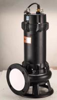 China Hot selling sewage submersible pump with grinder impeller voltage 220v 50hz single phase for sale