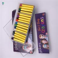 China 12 neon face paint sticks party makeup Kids crayon completely safe non toxic for sale