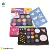 China Face Painting Kits Professional 14 Colors Palette Face Paint Kits for Kids Approved Non Toxic for sale