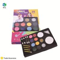 China Face Painting Kits Professional 14 Colors Palette Face Paint Kits for Kids Approved Non Toxic for sale