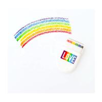 China Rainbow Flag Face Paint Gay Pride Face Paint Crayon LGBT Make Up Stick for Marches Parties Parades Festivals & Events for sale