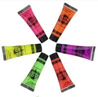 China Blacklight Face Paint Glow in the Dark  Reactive Fluorescent Body Paint Non-Toxic for sale