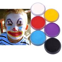 China 30G Face Paint Quality Professional Water Based Single Cake Face & Body Makeup Supplies for Adults, Kids & SFX for sale