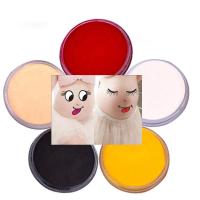 China 30G Face Paint Quality Professional Water Based Single Cake Face & Body Makeup Supplies for Adults, Kids & SFX for sale