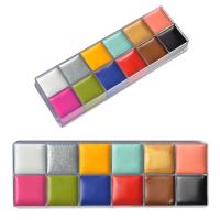 China 26 Color Face Paint Palette Professional Non Toxic SFX Makeup Palette Hypoallergenic Face Painting kit for Art for sale