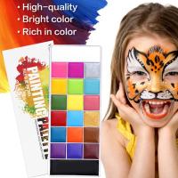 China 20 Color Athena Face Body Paint Oil Professional Flash Non Toxic Safe Tattoo Halloween FX Party Artist Fancy Makeup Painting Kit for sale