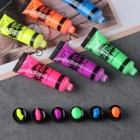 China 10ml/25ml UV Face Paint Black Light Make Up Bodypainting Neon Blacklight & Finger Paints for sale