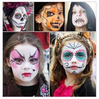 China Halloween Professional Body Facepaints face paint kit Make up for Kids Adult Party Carnival Clown Makeup Cosplay for sale