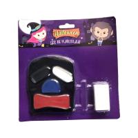 China Halloween Special Effects Face Painting Kit Co Vampire Makeup Kit with Fake Scab Blood/Teeth for sale