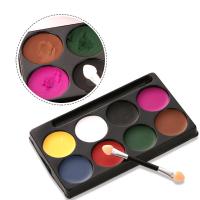 China Halloween Special Effects Cosmetic Case 8 Colors Face Paint Makeup Painting Palette Set for Theme Parties, Fancy Dress Ball for sale