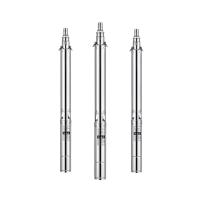 China QJD 3 inch 1.1kw borehole electric suction water deep well submersible pump for sale