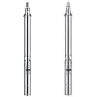 China QJD deep well pump Household stainless steel high lift deep water pump submersible electric pump 220V for sale