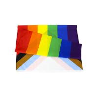 China Flag LGBT Progress Gay Pride Rainbow Banner 3*5 ft Canvas Header and Double Stitched for sale