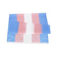 China Trans Pride 3x5ft Fly Free Flag Transexual Rights Flags LGBT Transgender Rainbow Banner for sale