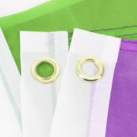 China Genderqueer Gay Pride Lesbian Peace Flag Gender Queer Rainbow Banner 90*150CM Pride Month Indoor Outdoor Decorations for sale