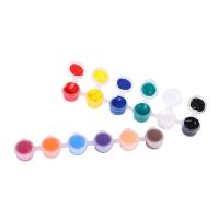 China 2ML DIY Artist Acrylic Paint Set 6 Color Paint Pot Strip for Classrooms School Arts and Crafts Paint for sale