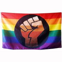 China 3 x 5 Flags Black Lives Matter Flag Black Pride BLM Flag Banner Perfect For Any Balcony Or Courtyard,Garden Decorative Banner for sale