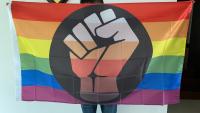 China 3 x 5 Flags Black Lives Matter Flag Black Pride BLM Flag Banner Perfect For Any Balcony Or Courtyard,Garden Decorative Banner for sale