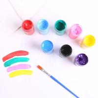 China 20 ml Acrylic Pigment Vibrant Colors Acrylic Paint Pot Sets Non Toxic for School, Arts and Crafts Projects for sale