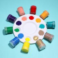 China 20 ml Acrylic Pigment Vibrant Colors Acrylic Paint Pot Sets Non Toxic for School, Arts and Crafts Projects for sale