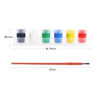 China 6/12 Colors 20ML Acrylic Color Paint Set 0.7 fl.oz Paint Pots for Arts Crafts School Painting Supplies Use Paint Set for sale