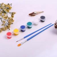 China 3ml Acrylic Paint Colors Brush Sets for Kids Adults Artists Canvas Crafts Wood Painting for sale