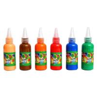 China 24 Colors Chinese Watercolor Paints Acrylic Paint Bulk Rich Pigments and Non Toxic for Kids Adults Parties Students Classroom for sale