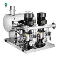 China DUPLEX CONSTANT PRESSURE SYSTEM Booster Pumps set for Treated water for water treatment station reverse osmosis. for sale