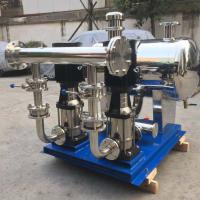 China Stainless Steel Multistage Centrifugal Pump Non-negative Pressure Water Supply Pump System Manufactory for sale