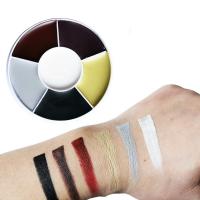 China Body Painting Supplies Face Paint For Halloween Special Effects Makeup Zombie Bruise Makeup for sale