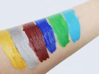 China Art Female Body Painting Facepaint Silver and Gold Body Makeup Supplies for Adults, Kids & SFX for sale