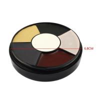 China Halloween FX Party 6 Color Bruise Wheel Oil-based Cosplay Face Body Painting Palette Theatrical Makeup for sale