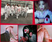 China SFX Theatrical Stage Halloween Paint Fakeblood Makeup for Zombie, Vampire and Monster Dress Up for sale