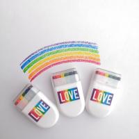 China 6color LGBT+ Rainbow Flag Face Paint Painting Gay Lesbian Pride Festival 6color for sale