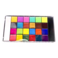 China Face Body Paint Kit, Professional Makeup, Hypoallergenic Face Painting Kits for Kids 26 Color Painting Oil Palette Brushes for sale