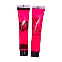 China 25ML UV Neon Face Paint Tube Glow in the Dark Face Body Paint or Halloween Cosplay Black Light Face Makeup for Party for sale