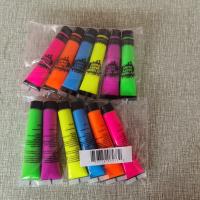 China 6 Color 25 ML Neon UV Face Body Paint Set Makeup Painting for Party Cosplay Birthday Rave Halloween Festivals for sale