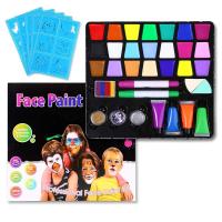 China Christmas Halloween Face Body Paint Make Up Kit Private Label Hypoallergenic for Toddler Teens Adults for sale