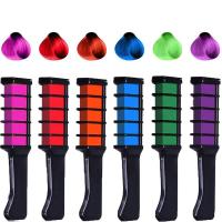 China Hair Chalk Comb Temporary Hair Color Dye for Girls Kids New Year Birthday Party Cosplay DIY Children's Day Halloween Christmas for sale