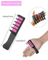 China Hair Chalk Comb Temporary Hair Color Dye for Girls Kids New Year Birthday Party Cosplay DIY Children's Day Halloween Christmas for sale
