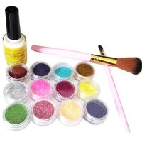 China Face Glitter Makeup Set for Kids Body Hair Christmas Gift with Tattoo templates Brushes Quick Dry Glitter for sale