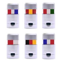 China Custom Logo Waterproof Football Fan Face Paint Stick for World Cup National Flag Body Painting for sale