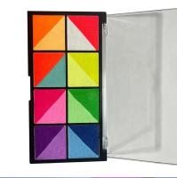 China Wholesale Glow In The Dark Fluorescent Face Paint Halloween Makeup Palettes for Children Party for sale