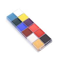 China 12 Color Kids Face Body Painting Makeup Halloween for Boys Girls Adults Halloween Holiday Daily Art Makeup for sale
