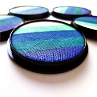 China 20g SFX Makeup Water Activated Face Paint Eyeliner Neon Colored Body Art Supplies Rainbow Split Cake for sale