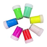 China 8 Neon Fluorescent Glow Face Paint Colors UV Body Painting Supplies Bright Glowing Makeup for Festivals for sale