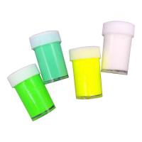 China 8 Neon Fluorescent Glow Face Paint Colors UV Body Painting Supplies Bright Glowing Makeup for Festivals for sale
