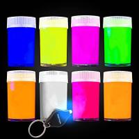 China 8 Color Glow In The Dark Makeup UV Face Paint Blacklight Reactive Fluorescent Painting for sale