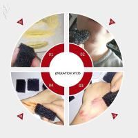 China 6 Color Bruise Wheel Special Effects Face Body Paint Oil Set SFX Zombie Makeup Kit with Sponge for sale
