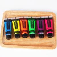 China Hot popular Personalized Neon Fluorescent Ointment Color Body UV Face Painting with tube package for sale